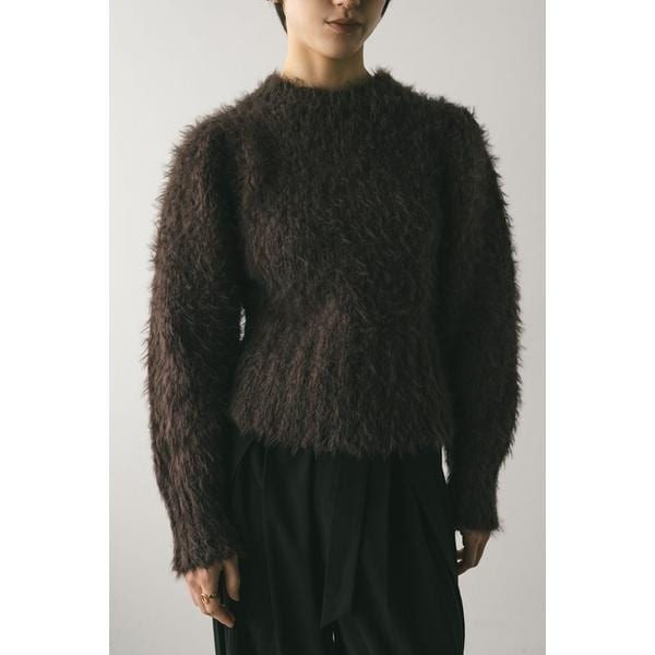 スタイルミキサー（STYLEMIXER）/パワショルスラブシャギーニット