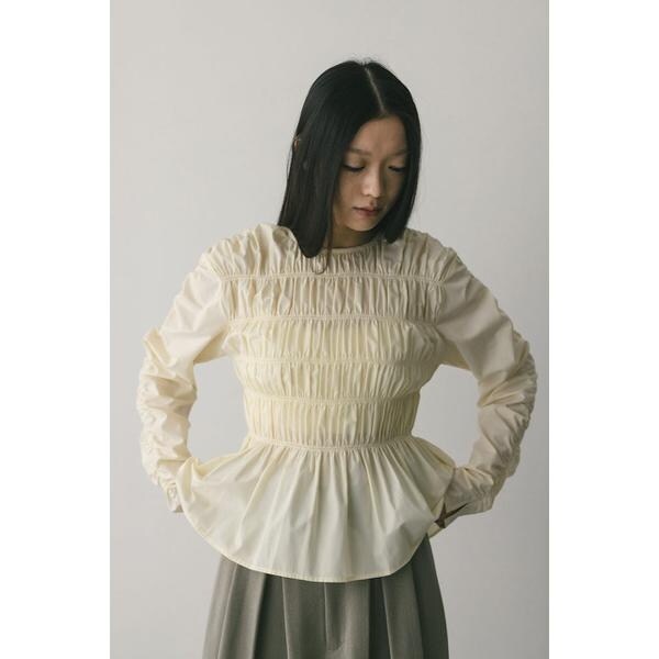 【NEW】スタイルミキサー（STYLEMIXER）/シャーリングブラウス