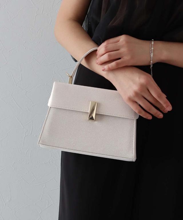 ブルーイースト（BLUEEAST）/2WAYラメハンドバッグ