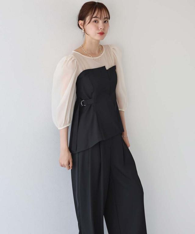 ブルーイースト（BLUEEAST）/セパレートパンツドレス