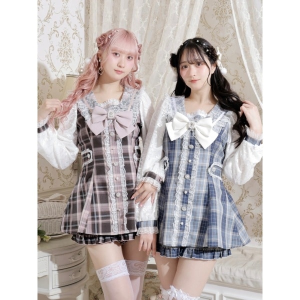 ノエミー（NOEMIE）/キラキラビジューセーラーセットアップ