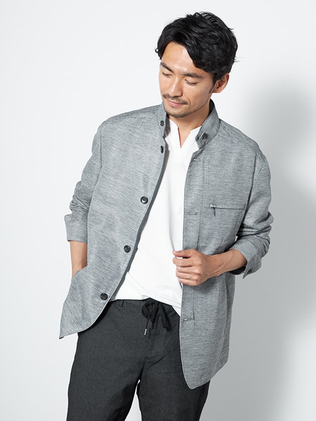 エレメント オブ シンプルライフ/LENO CLOTH サマーカバーオール