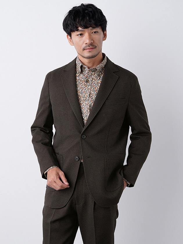 エレメント オブ シンプルライフ（element of SIMPLE LIFE）/ウールライクツイルジャケット/セットアップ対応