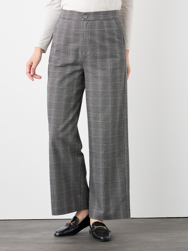 エレメント オブ シンプルライフ（element of SIMPLE LIFE）/ミックスグレンチェックパンツ