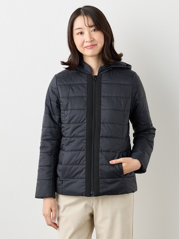 エレメント オブ シンプルライフ（element of SIMPLE LIFE）/ライトパティッドフードジャケット