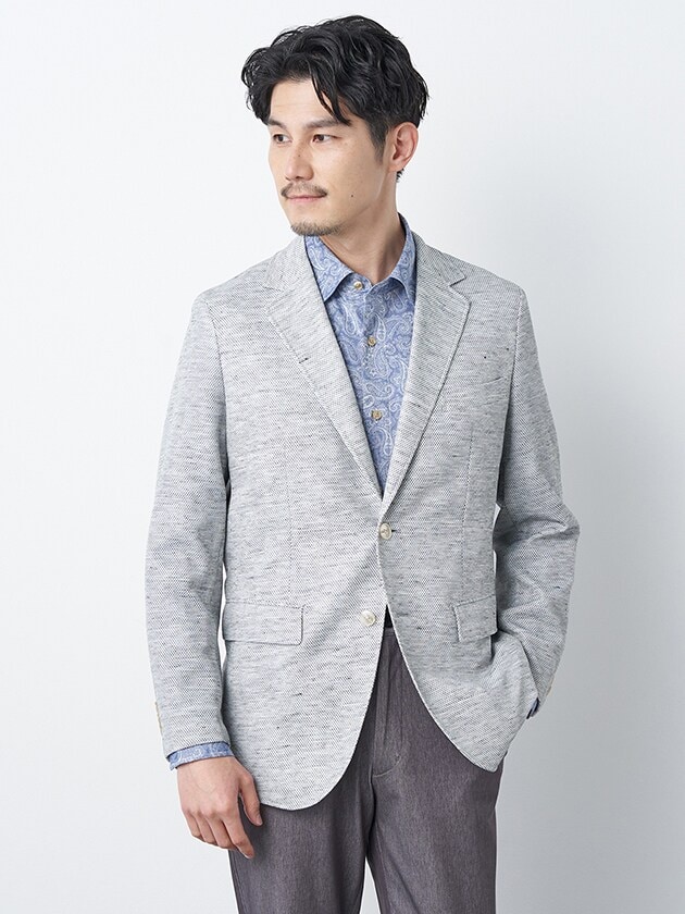 エレメント オブ シンプルライフ（element of SIMPLE LIFE）/リネントップジャケット