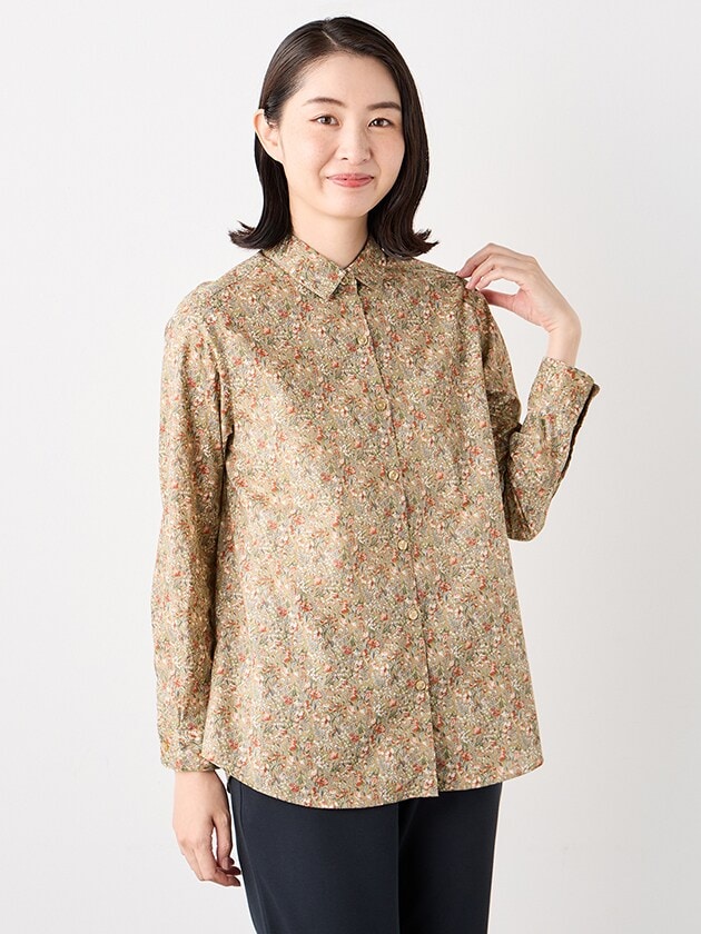 エレメント オブ シンプルライフ（element of SIMPLE LIFE）/フラジールフラワーブラウス