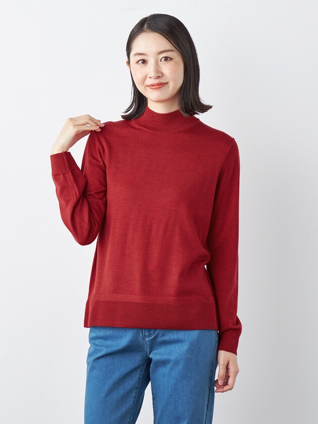 エレメント オブ シンプルライフ（element of SIMPLE LIFE）/メリノウールハイネック