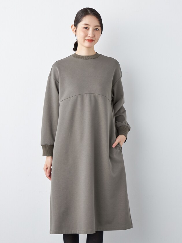 エレメント オブ シンプルライフ（element of SIMPLE LIFE）/袖パフワンピース