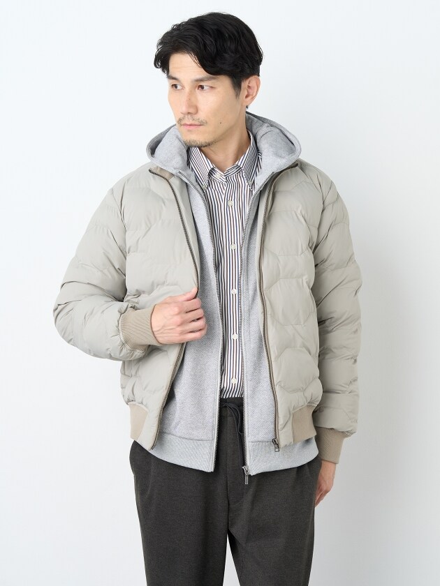 エレメント オブ シンプルライフ（element of SIMPLE LIFE）/粒中綿ボンバージャケット