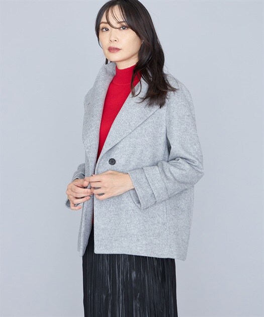 エーシーデザインバイアルファキュービック（A/C DESIGN BY ALPHA CUBIC）/2WAYショートコートの通販はau PAY マーケット - Brand Square by ...