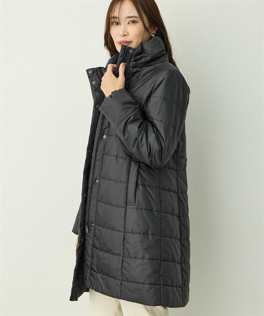 エーシーデザインバイアルファキュービック（A/C DESIGN BY ALPHA CUBIC）/サーモア中綿ロングコート