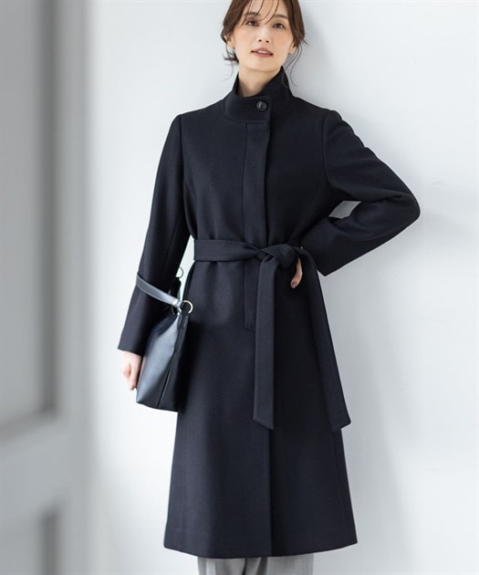 エーシーデザインバイアルファキュービック（A/C DESIGN BY ALPHA CUBIC）/スタンドロングコート