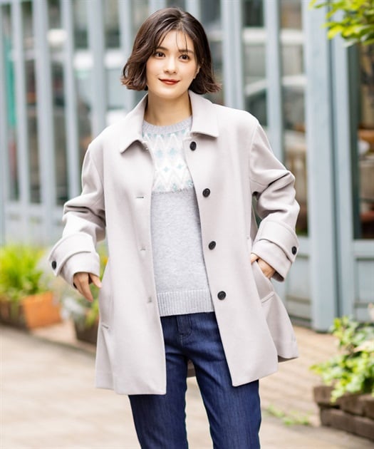 プチ オンフルール（Petit Honfleur）/ステンカラーコート