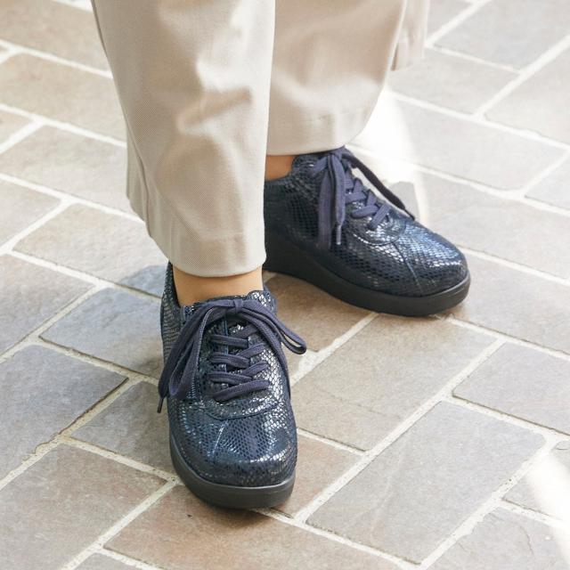 アトリエ（Atelier）/【3E】厚底ファスナー付きスニーカー