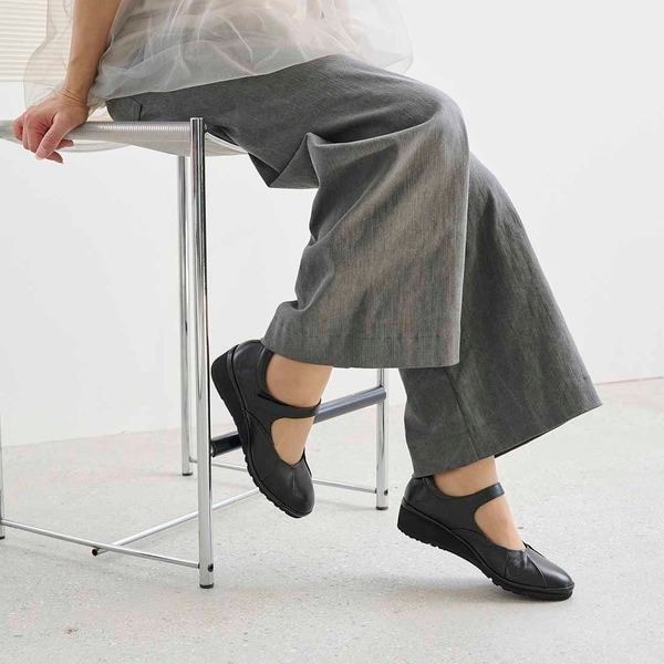 アトリエ（Atelier）/【3E】メリージェーンレイヤードスリッポン