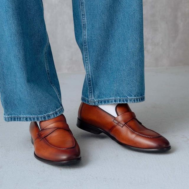 ランバン コレクション（LANVIN COLLECTION）/【LANVIN COLLECTION】クロスストラップローファー