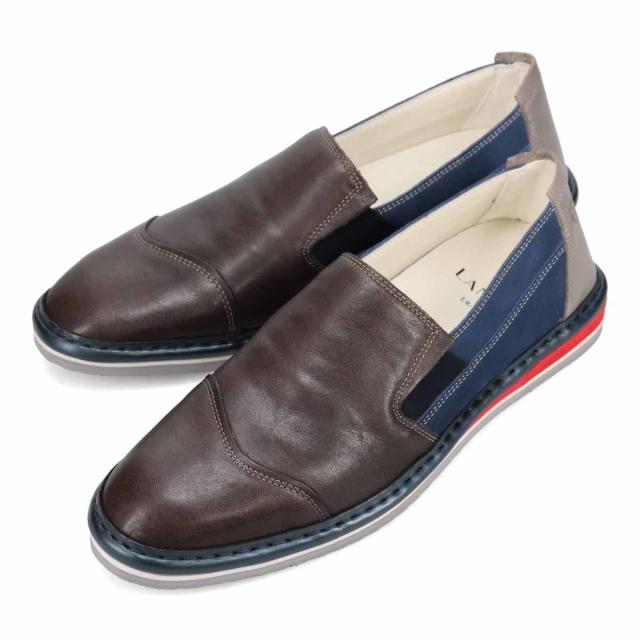 ランバン オン ブルー（LANVIN en Bleu）/LANVIN en Bleu  バイカラースリッポン カジュアルシューズ