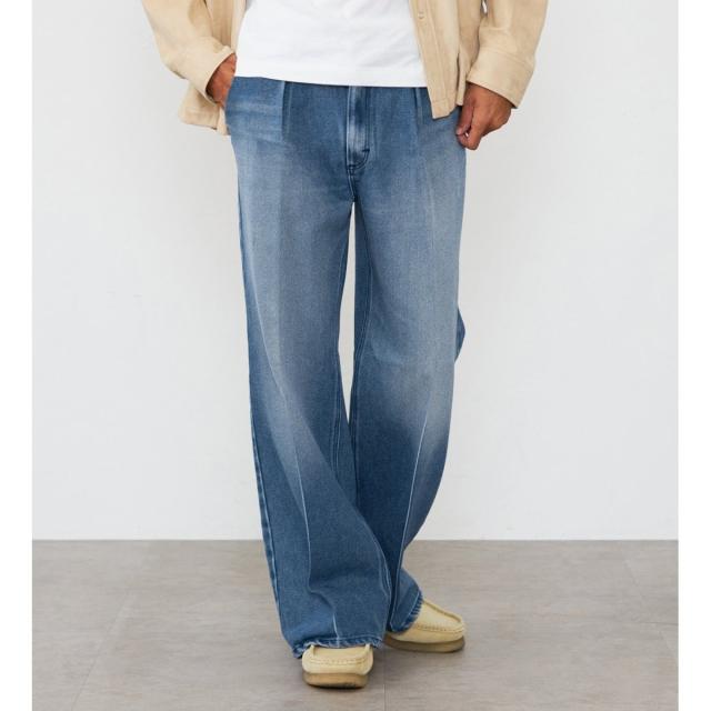 ラングラー（Wrangler）/【MENS】WRANCHER WIDE DENIM/ランチャーフレアーワイドデニム