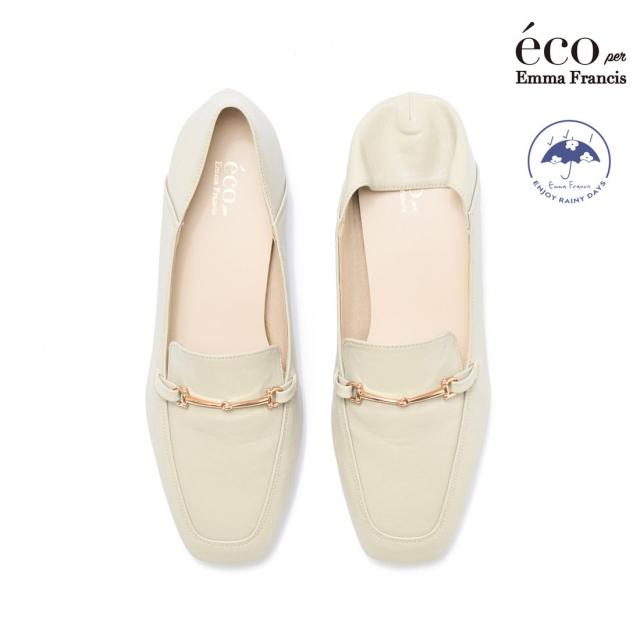 エマフランシス（Emma Francis）/スクエアトゥ フラット ビットローファー