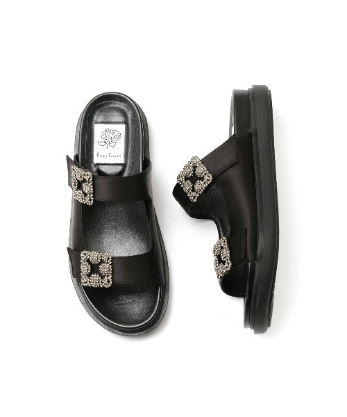 エマフランシス（Emma Francis）/フラット ダブルベルトサンダル