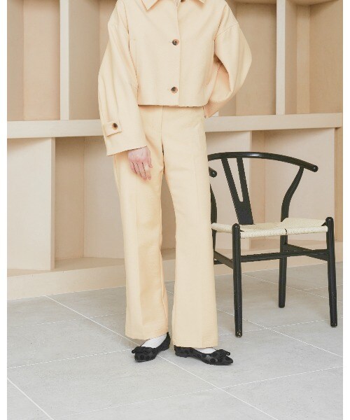 エマフランシス（Emma Francis）/ポインテッドトゥ ドット柄 チュール