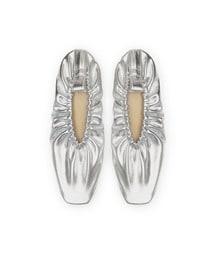 エマフランシス（Emma Francis）/ギャザー フラットパンプス