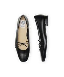 エマフランシス（Emma Francis）/メタリック リボン 2cm パンプス