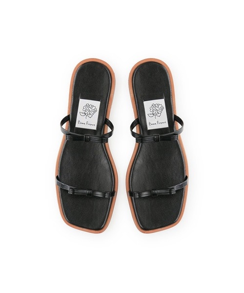 エマフランシス（Emma Francis）/フラット ダブルストラップ サンダル
