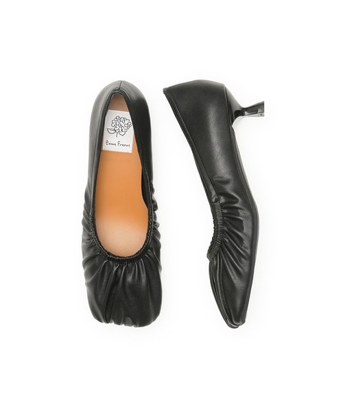 エマフランシス（Emma Francis）/ギャザー 4cm パンプス
