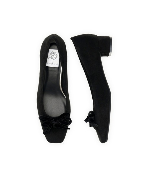【NEW】エマフランシス（Emma Francis）/ダブルリボン 3cm パンプス