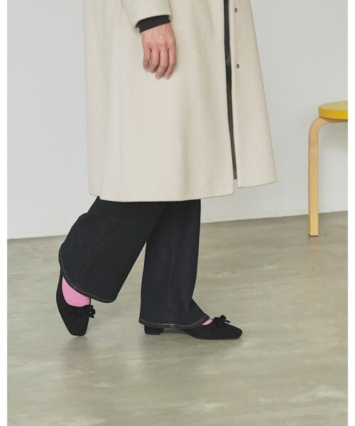 NEW】エマフランシス（Emma Francis）/ダブルリボン 3cm パンプス