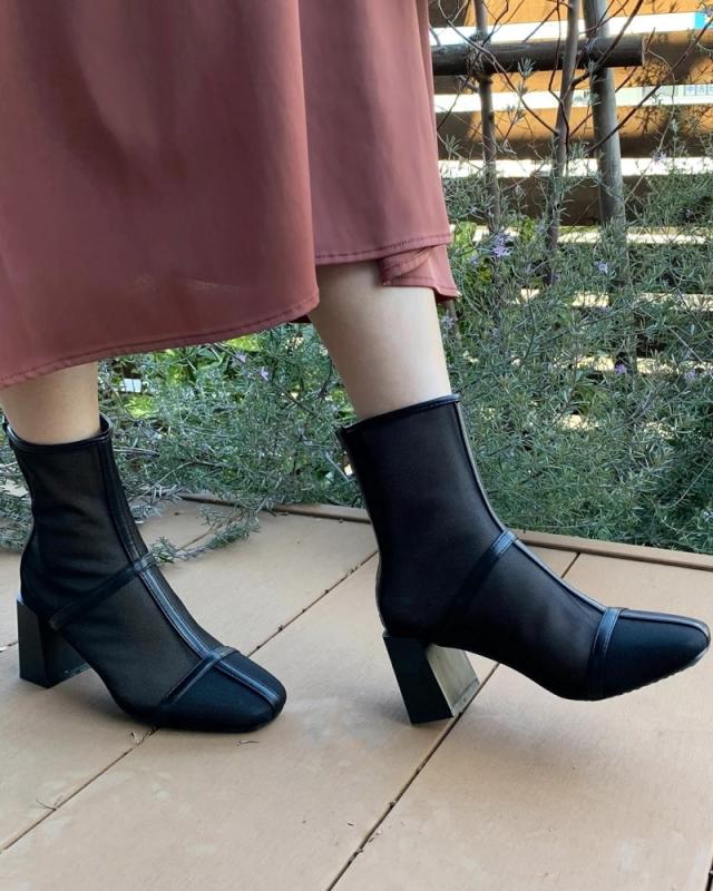 プレフェリール（PREFERIR）/シアー・ポインテッドトゥ・ブーツ