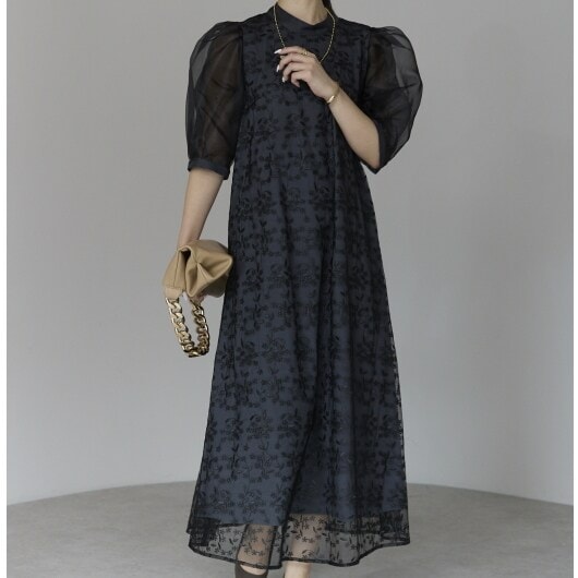 プレフェリール（PREFERIR）/シアースリープレースドレス 結婚式 パーティー