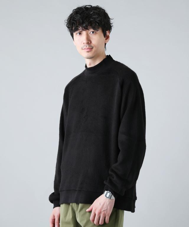 スプートニクス（SPUTNICKS）/＜Upscape Audience＞モヘアライクウールシャギーバルーンモックネック　ニットソー