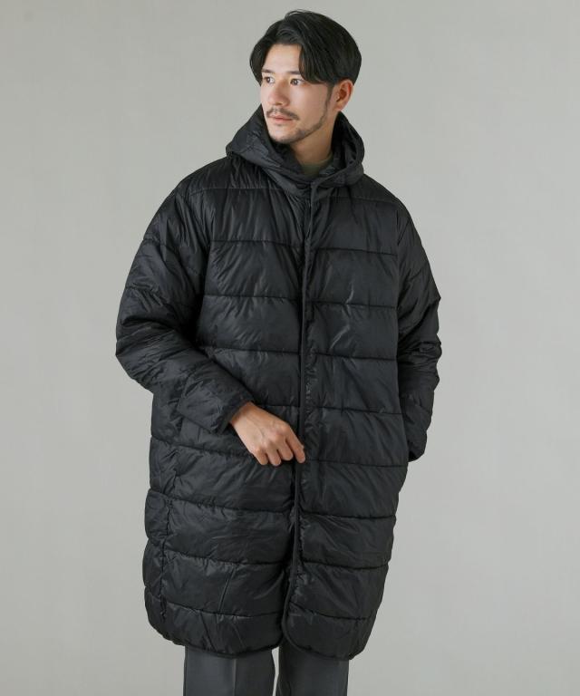 スプートニクス（SPUTNICKS）/フーデッドロングダウンコート