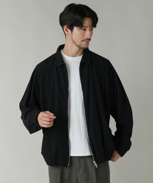 スプートニクス（SPUTNICKS）/ワイドシルエットドルマンZIPブルゾン