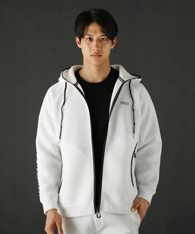 レジェス（REZES）/＜LUXE/R＞スポンジボンディングジップパーカー