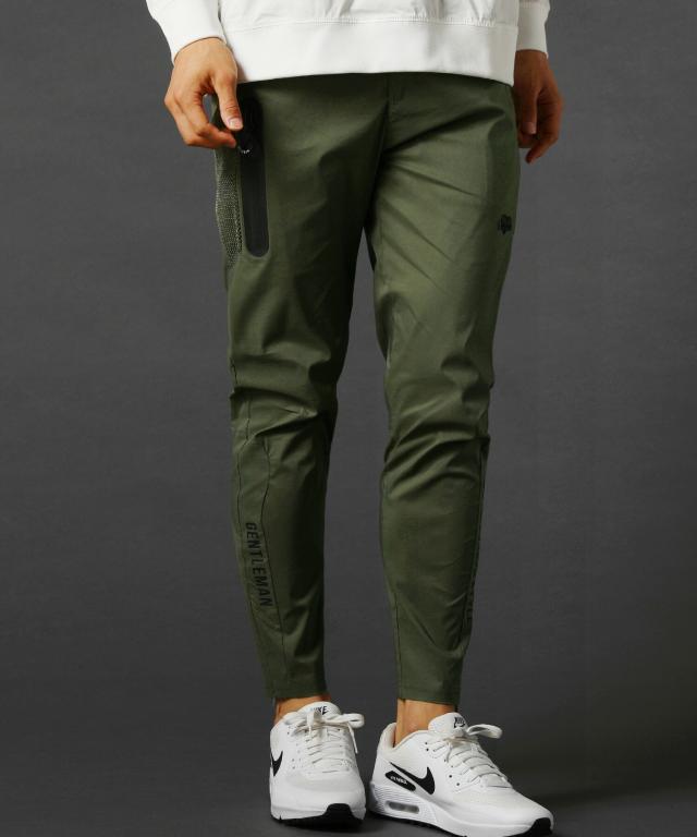 レジェス（REZES）/R/防水ストレッチ布帛メッシュ使い裾ジップパンツ