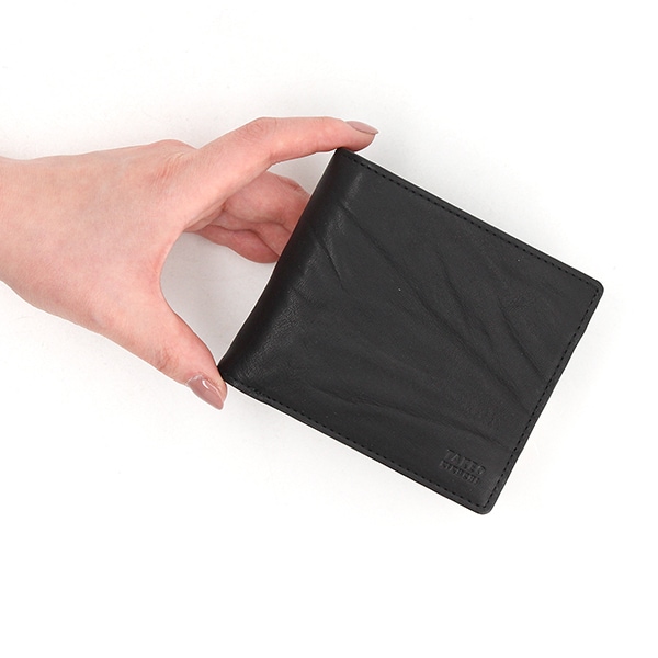 タケオキクチ（TAKEO KIKUCHI）/スクイーズ ベラ付き二つ折り財布　小銭入れなし