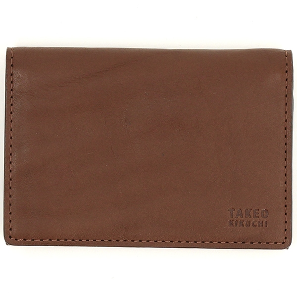タケオキクチ（TAKEO KIKUCHI）/スクイーズ 通しマチ名刺入れ の通販は