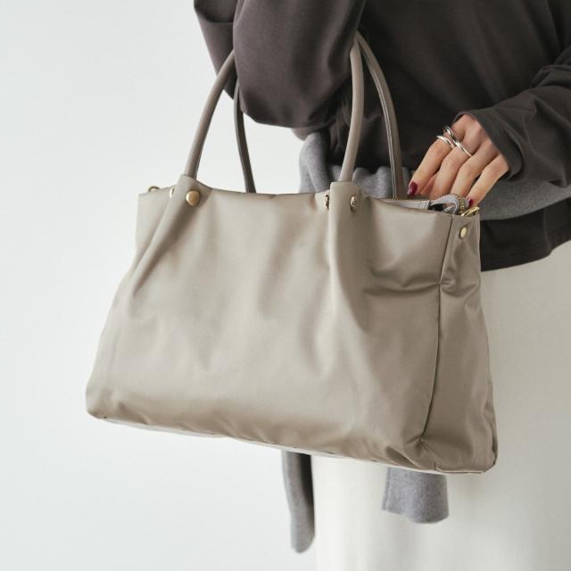 ラシット（russet）/三層2wayトートバッグ M(CE−1586)