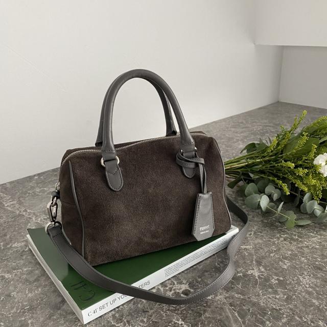 ラシット（russet）/スエード2WAYミニボストンバッグ(CE−1570−WEB)