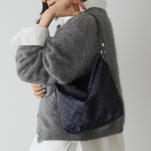 ラシット（russet）/ナイロンジャガード2WAYミニショルダーバッグ(CE−1627)