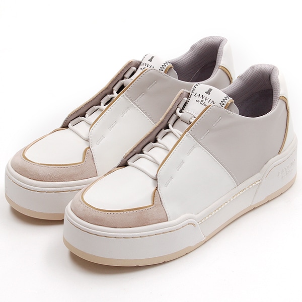 ランバン オン ブルー（LANVIN en Bleu）/厚底レースアップスニーカー