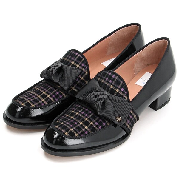ランバン オン ブルー（LANVIN en Bleu）/リボンモチーフローファー