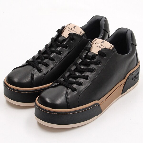 ランバン オン ブルー（LANVIN en Bleu）/厚底レースアップスニーカー