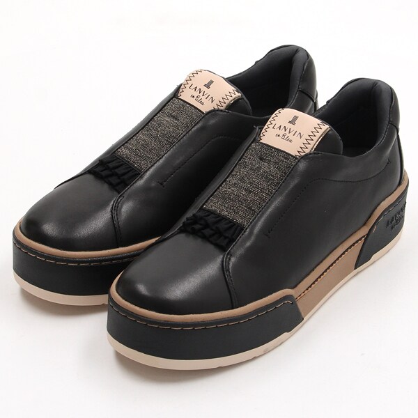 ランバン オン ブルー（LANVIN en Bleu）/厚底スリッポンスニーカー