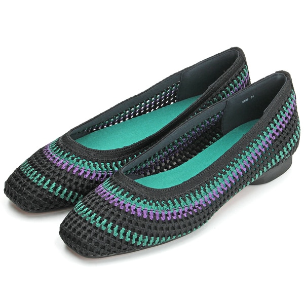 ツモリチサト ウォーク（tsumori chisato WALK）/メッシュニットカッターパンプス