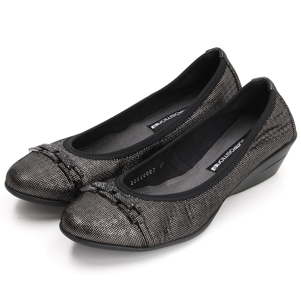 コンポジション9（composition9）/【大きいサイズ】ビジューチェーンモチーフスタイリッシュコンフォートパンプス